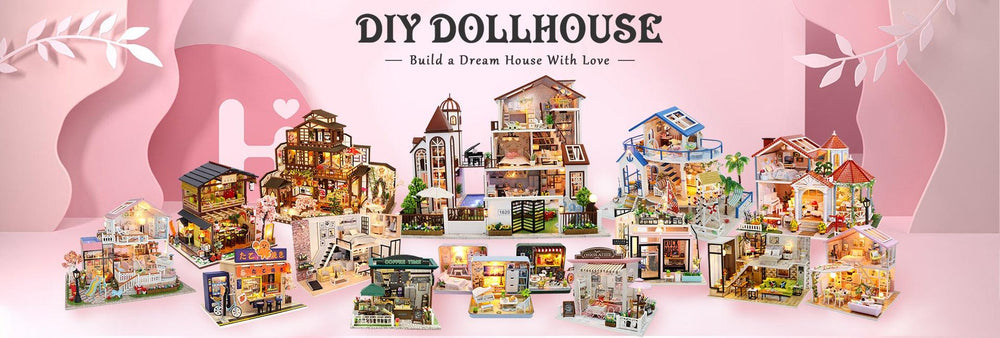 Welcome To The World Of Miniatures I DIY Dollhouse Kits I DIY Book Nook ...