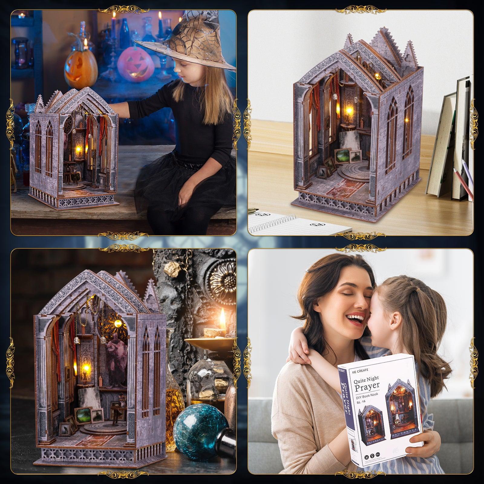 Gothic Architecture Book Nook - DIY Book Nook Kits -Ancient Style Dior ...