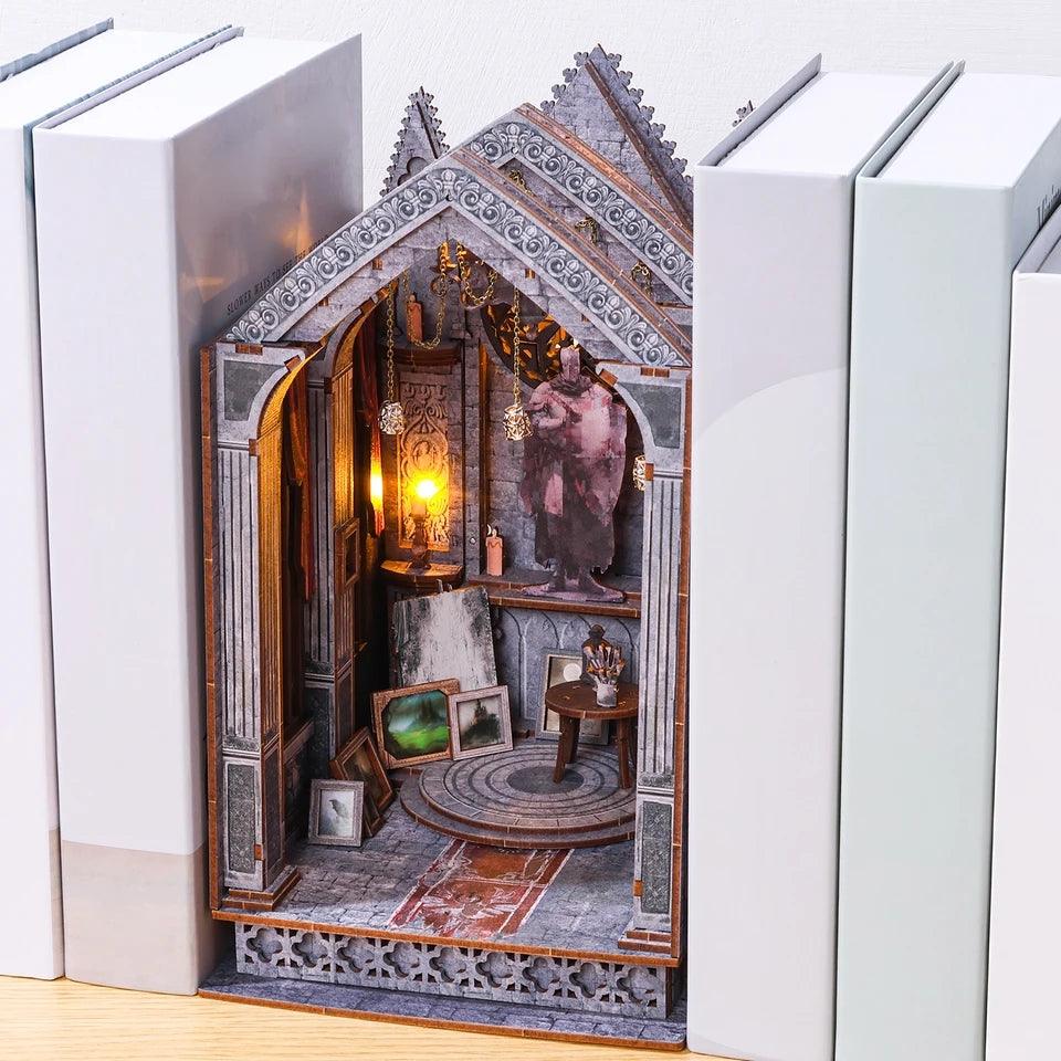 Gothic Architecture Book Nook - DIY Book Nook Kits -Ancient Style Dior ...