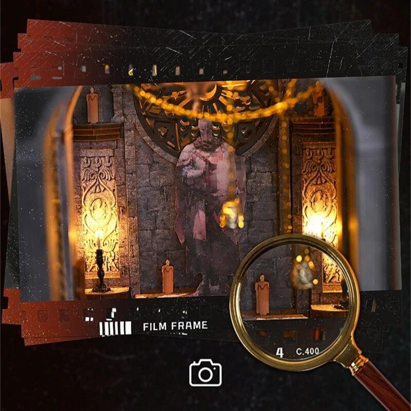 Gothic Architecture Book Nook - DIY Book Nook Kits -Ancient Style Dior ...