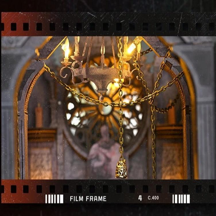 Gothic Architecture Book Nook - DIY Book Nook Kits -Ancient Style Dior ...